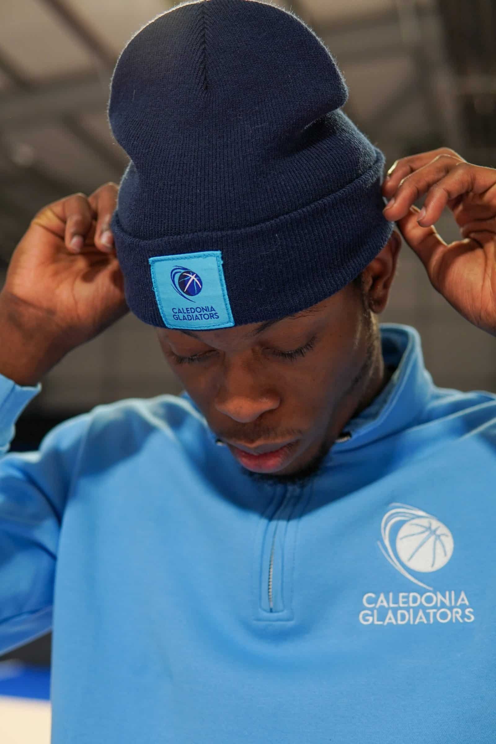Oxford Navy Beanie Hat | Caledonia Gladiators | Caledonia Gladiators