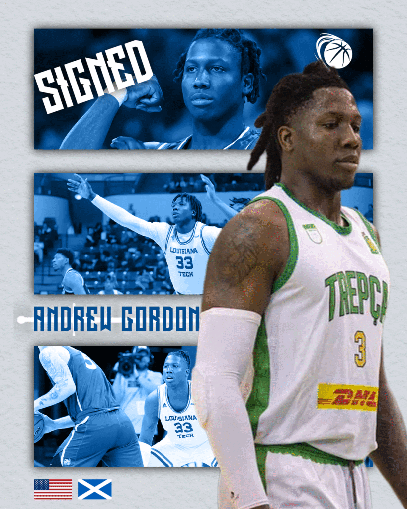 Caledonia Gladiators Sign American Centre Andrew Gordon for Remainder ...